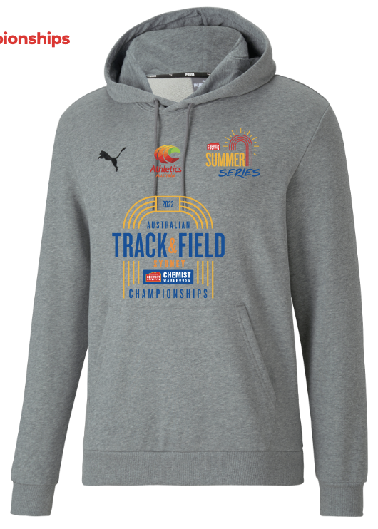 Australian Track & Field 2022 Champs Hoody Grey